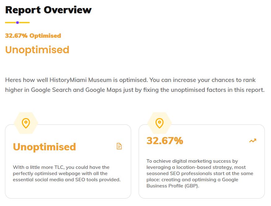 FREE Google Business Profile REPORT – Intelligent Customer Zone